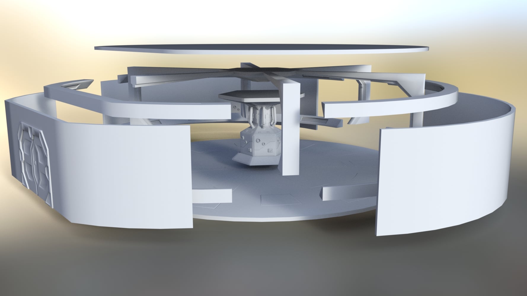 JS Hypersleep Chamber | Daz 3D