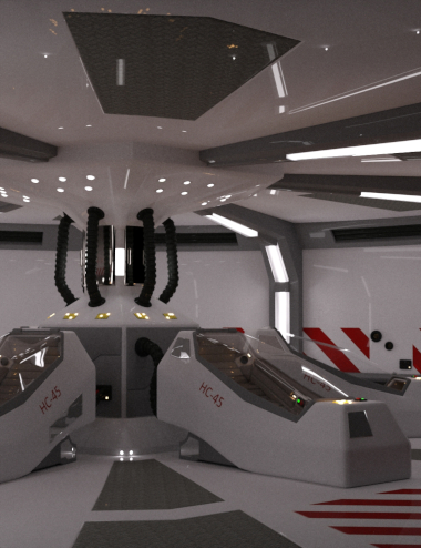 JS Hypersleep Chamber | Daz 3D