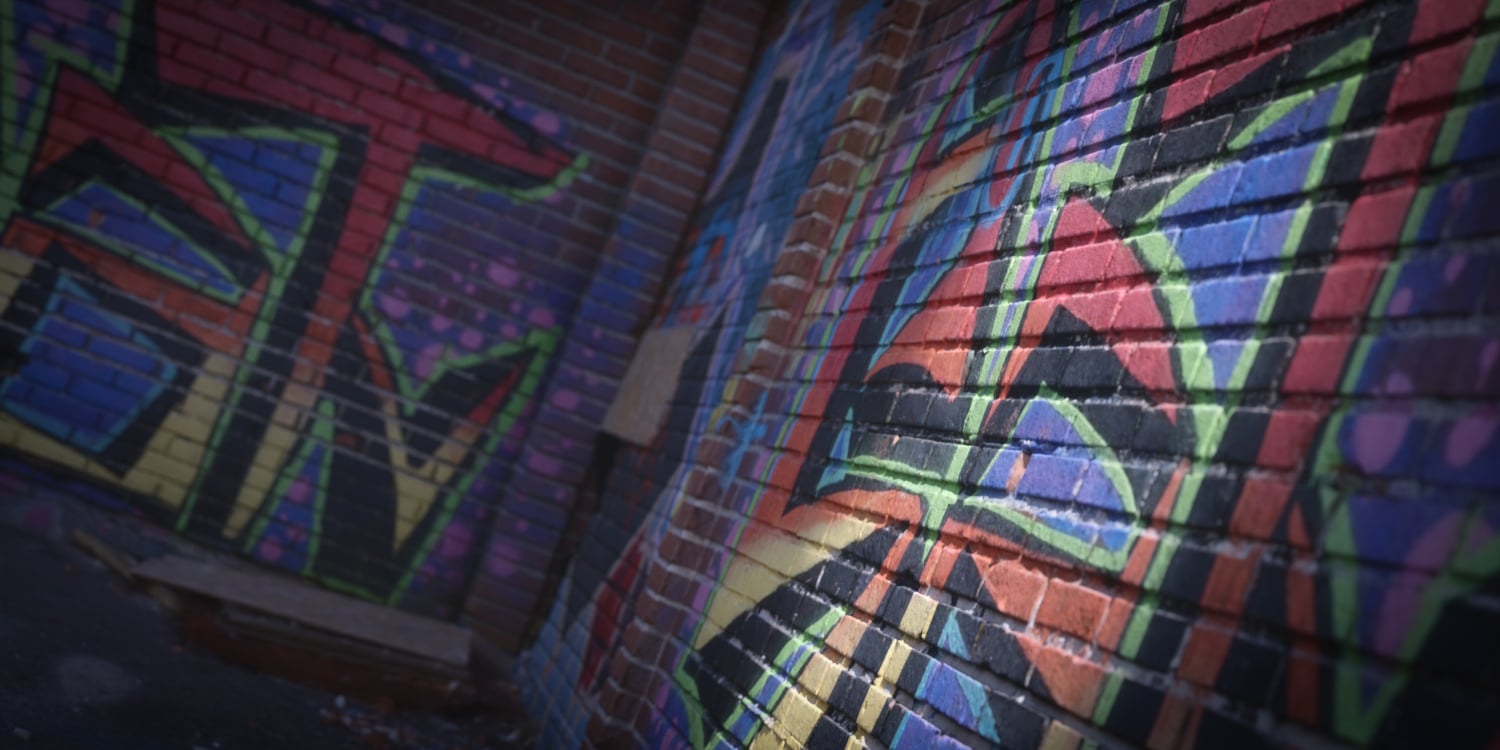 Graffiti Vignette | Daz 3D