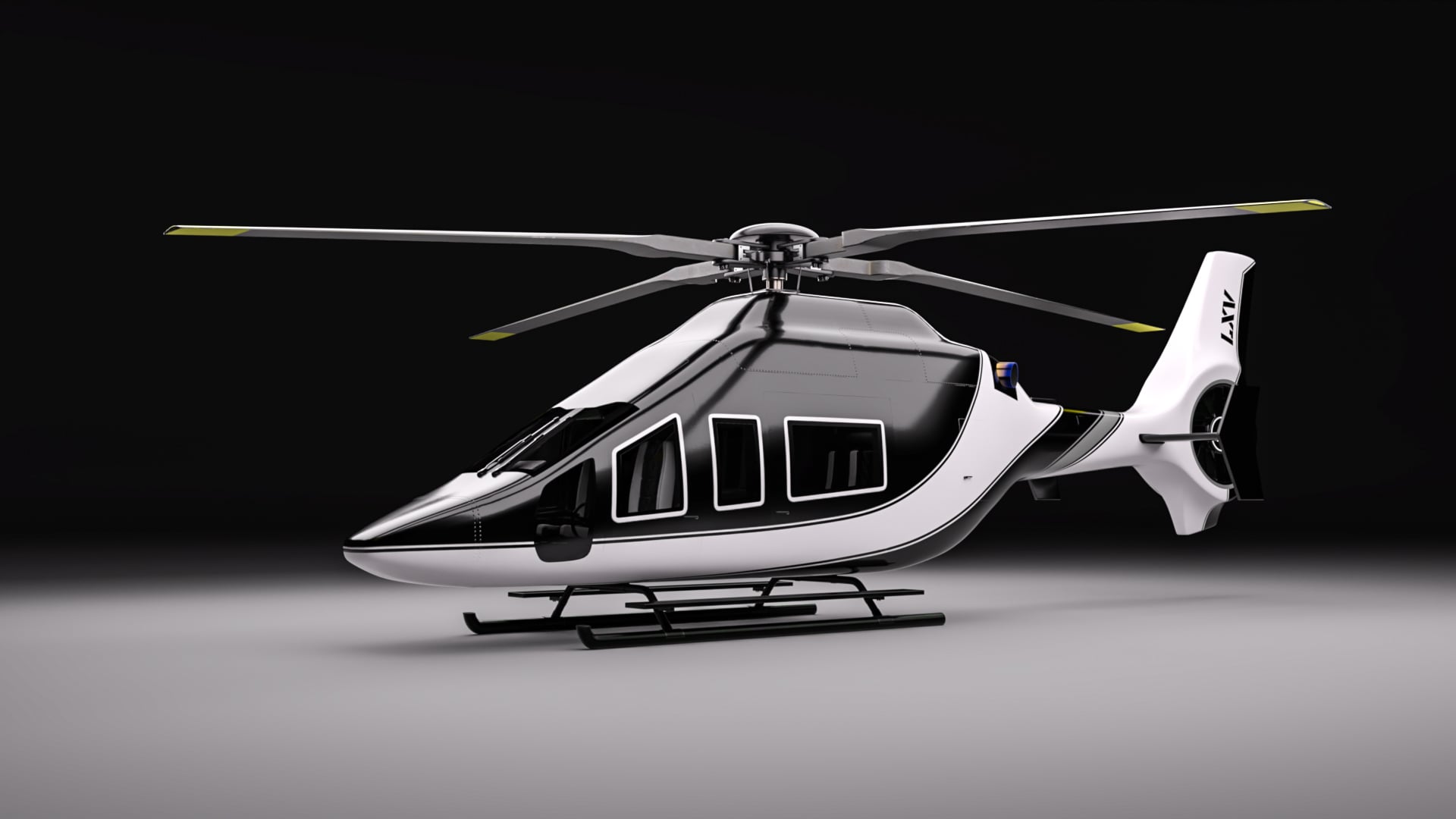 Mercury LXV Helicopter | Daz 3D
