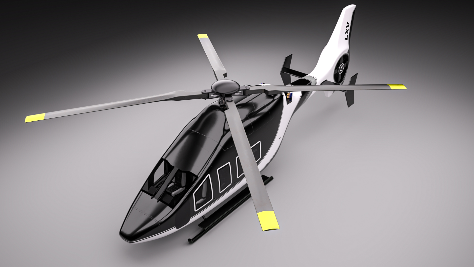 Mercury LXV Helicopter | Daz 3D