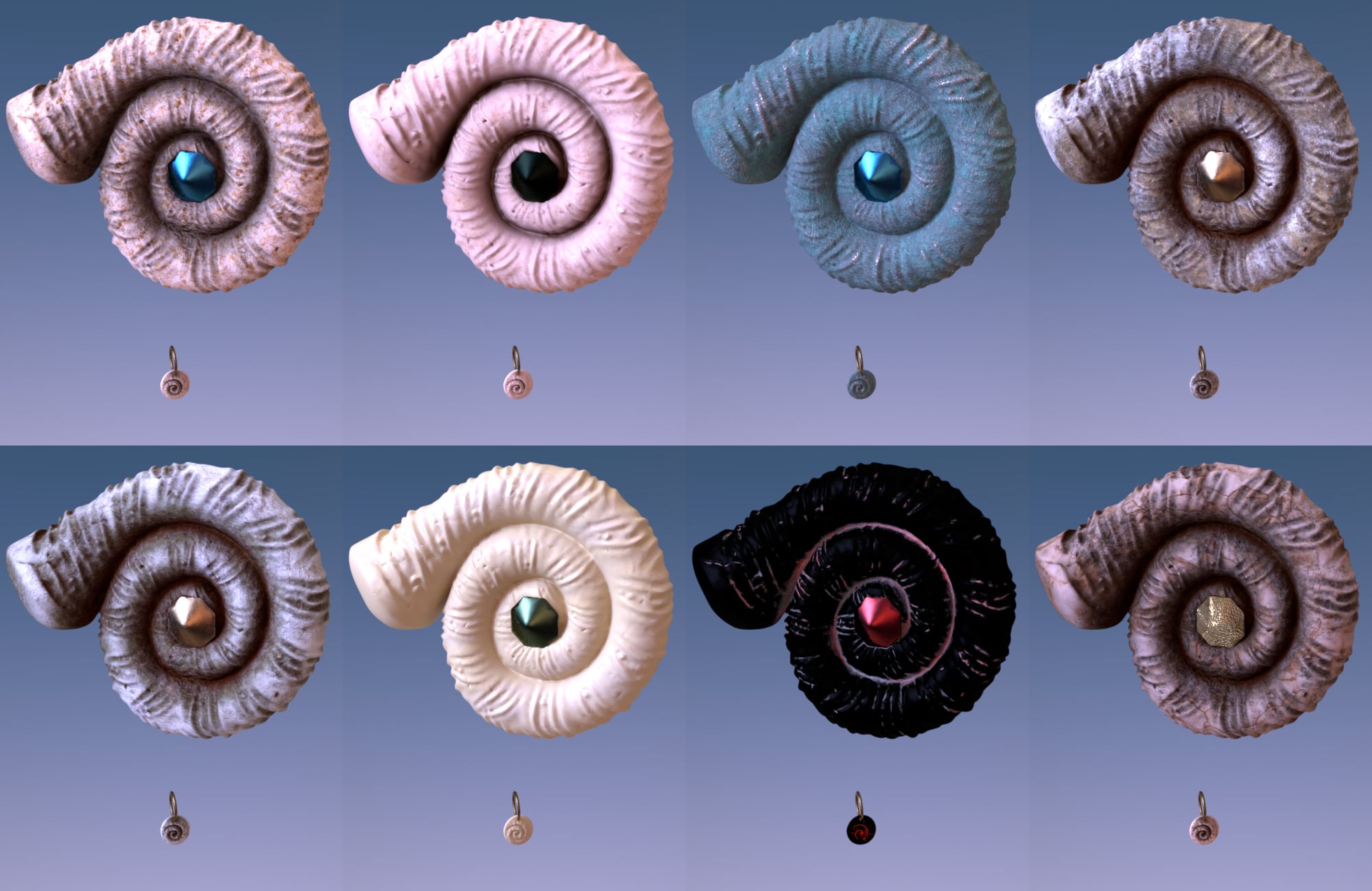ND Cute Horns and Earrings for Genesis 9 | Daz 3D