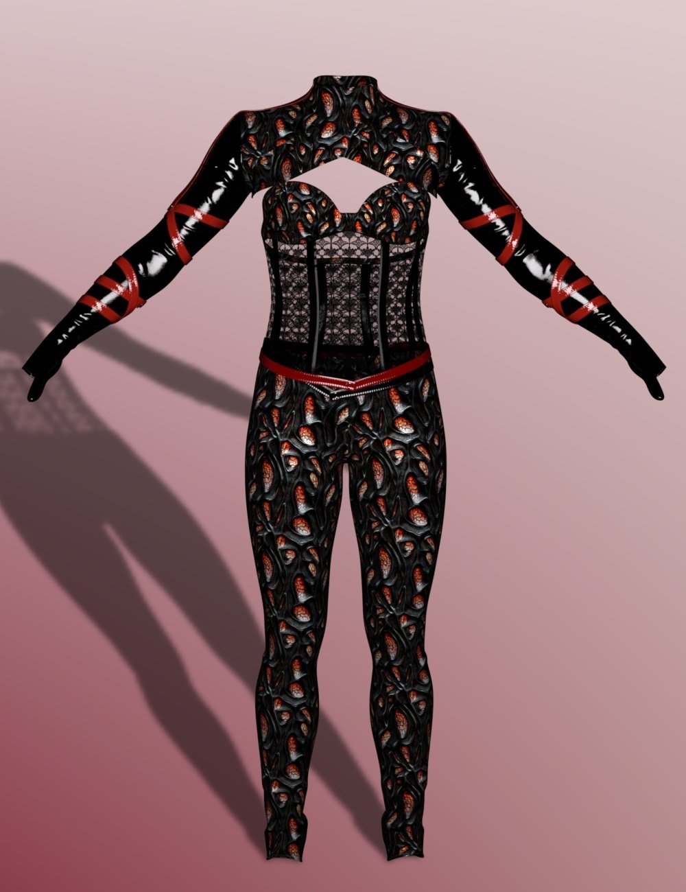 Color Vision Add On for High Edge Outfit | Daz 3D