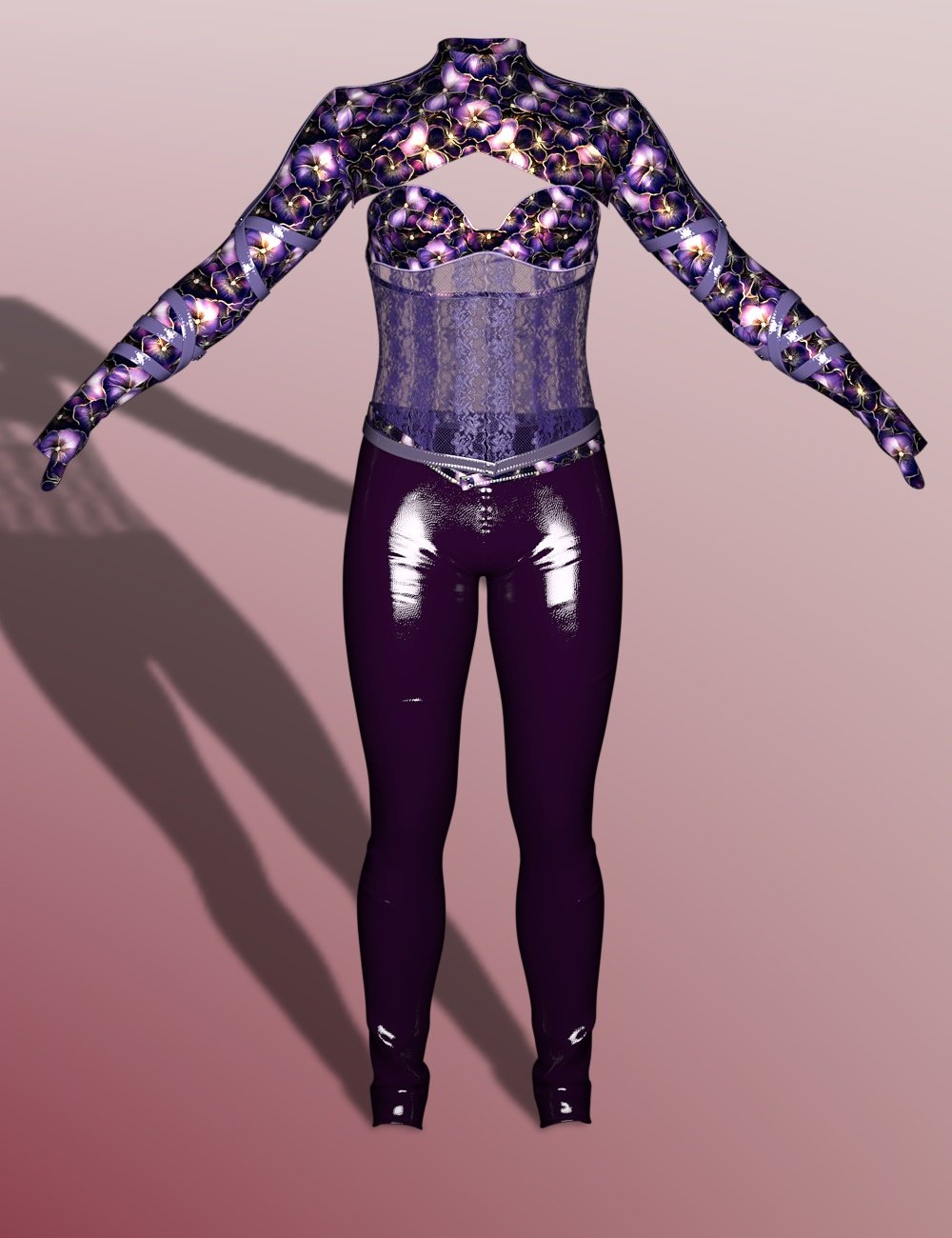 Color Vision Add On for High Edge Outfit | Daz 3D