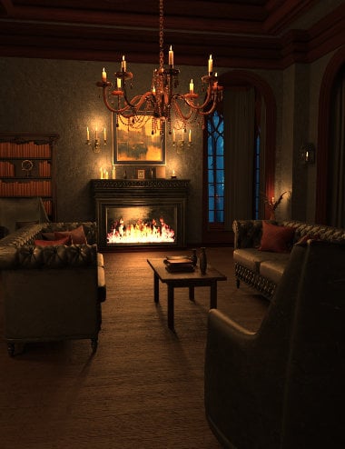 FG Gothic Mansion | Daz 3D