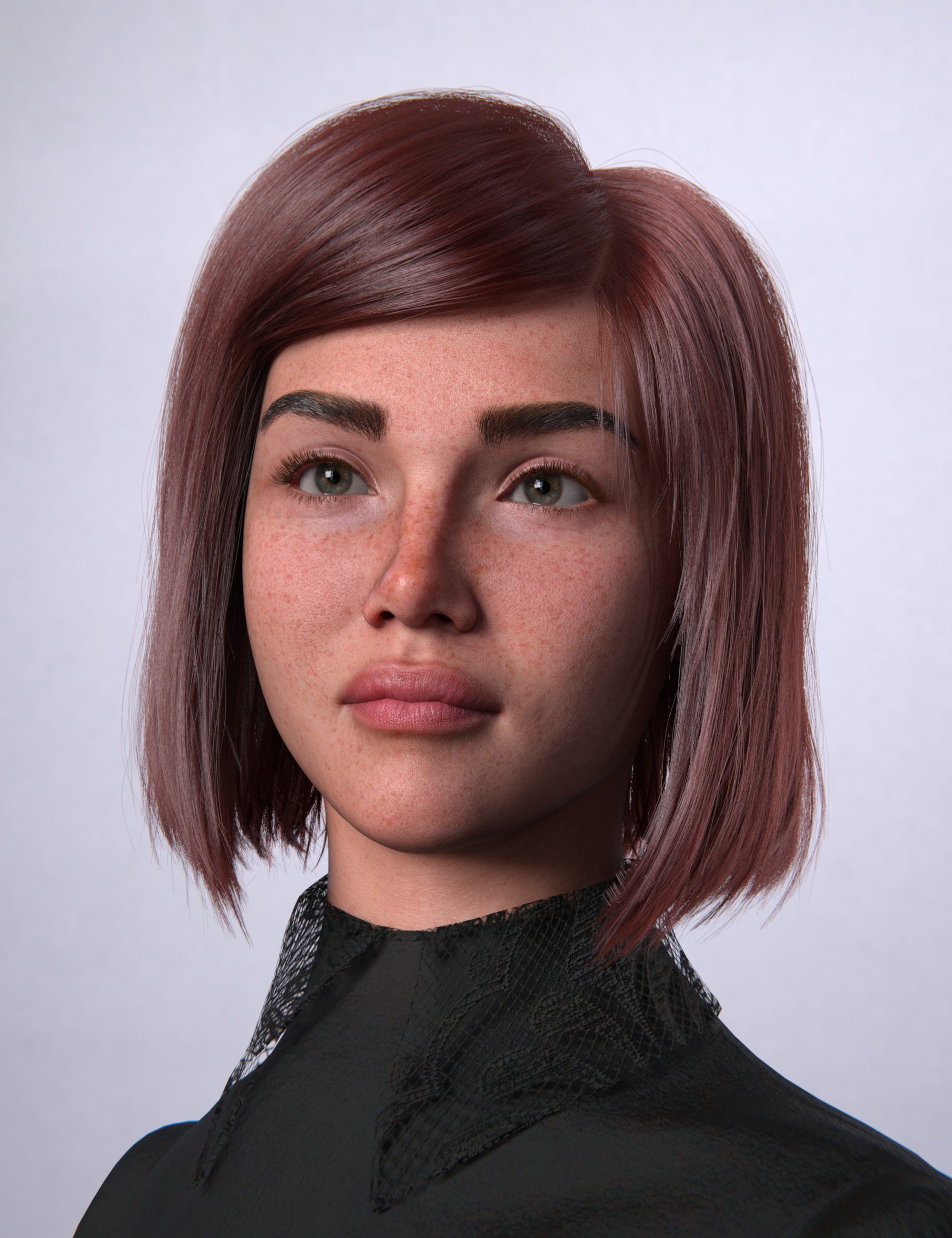 dForce AK Goddess Hair for Genesis 9 | Daz 3D