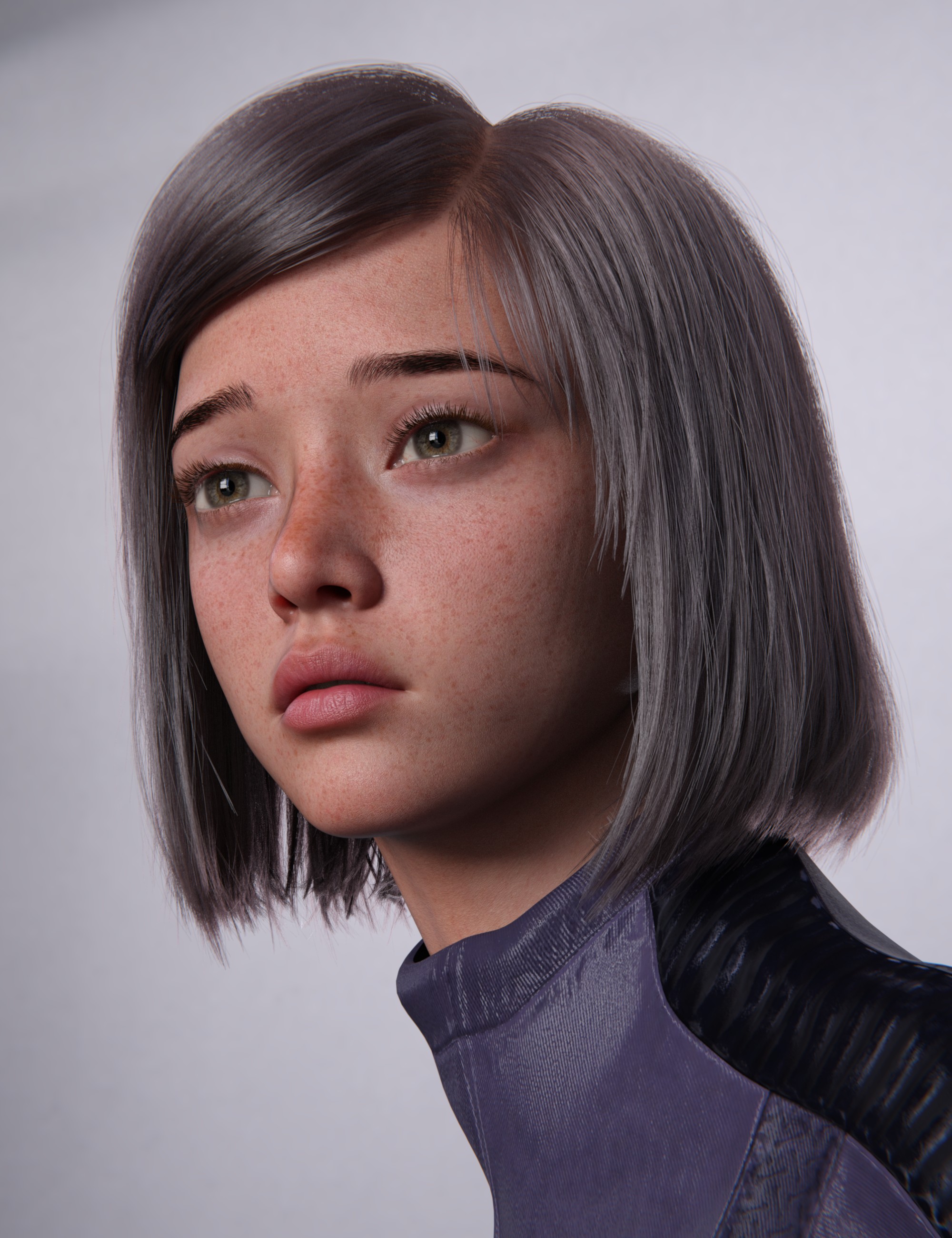 dForce AK Goddess Hair for Genesis 9 | Daz 3D