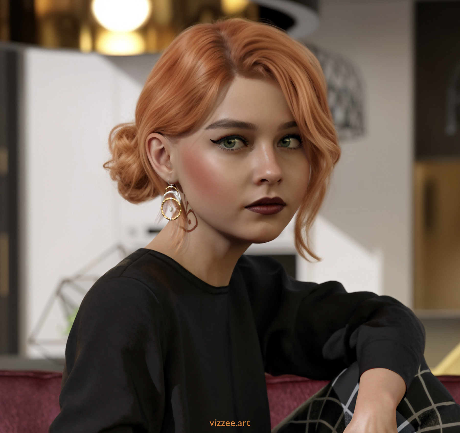 Elegant Earrings Genesis 9, 8 and 8.1 Female | Daz 3D
