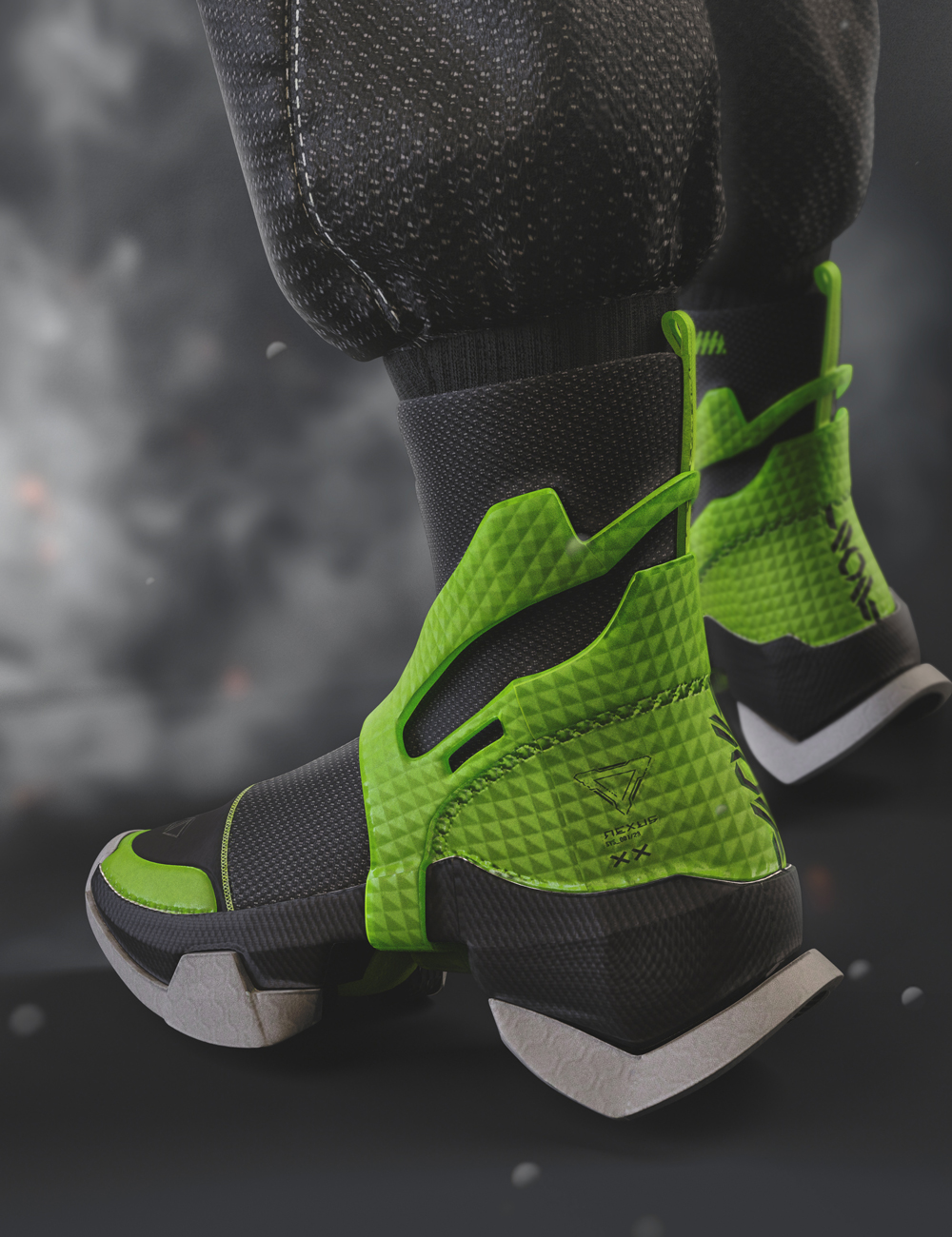 AJC Nexus Blade Outfit For Genesis 9 Feminine | Daz 3D
