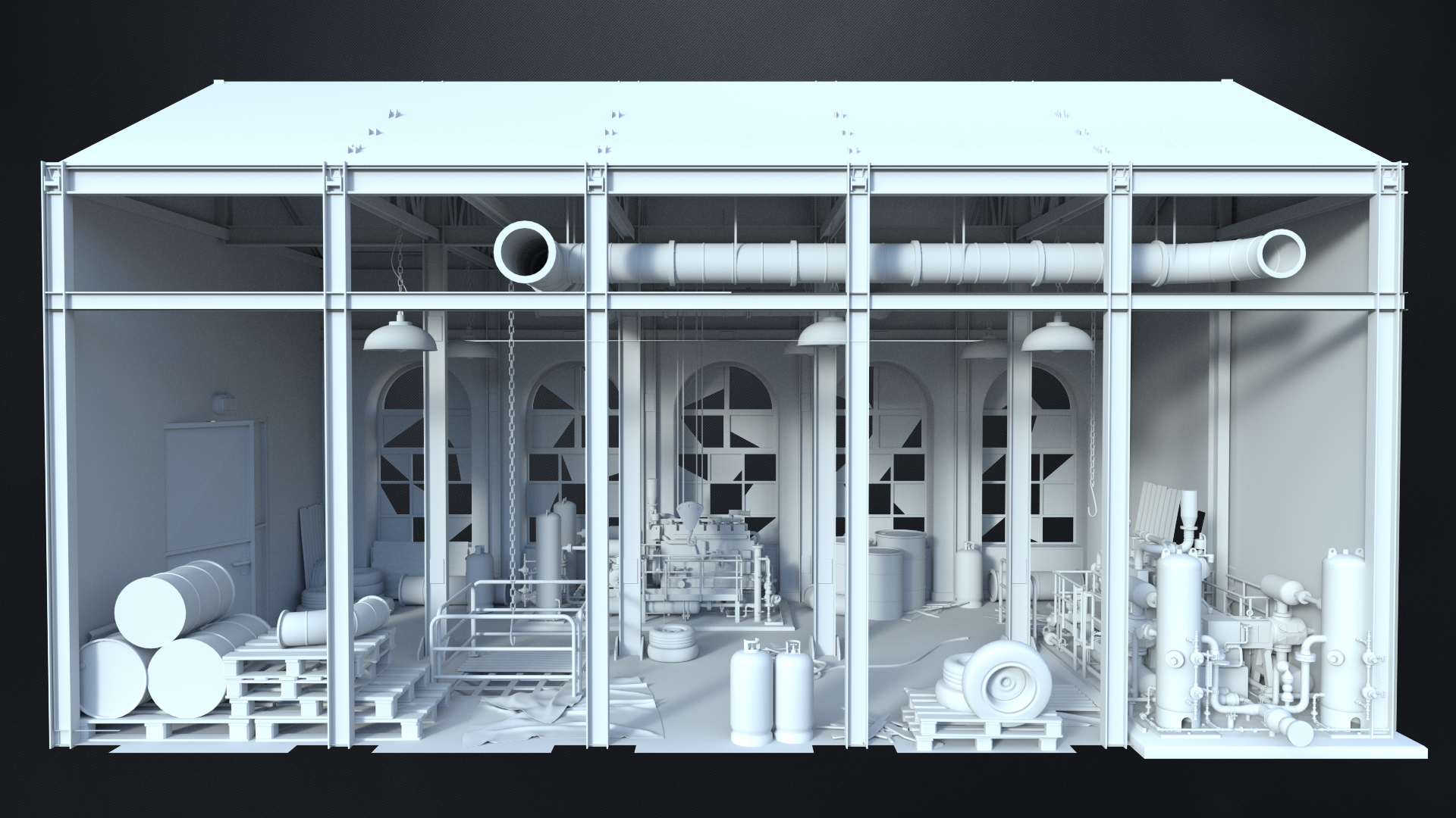 Old Factory | Daz 3D