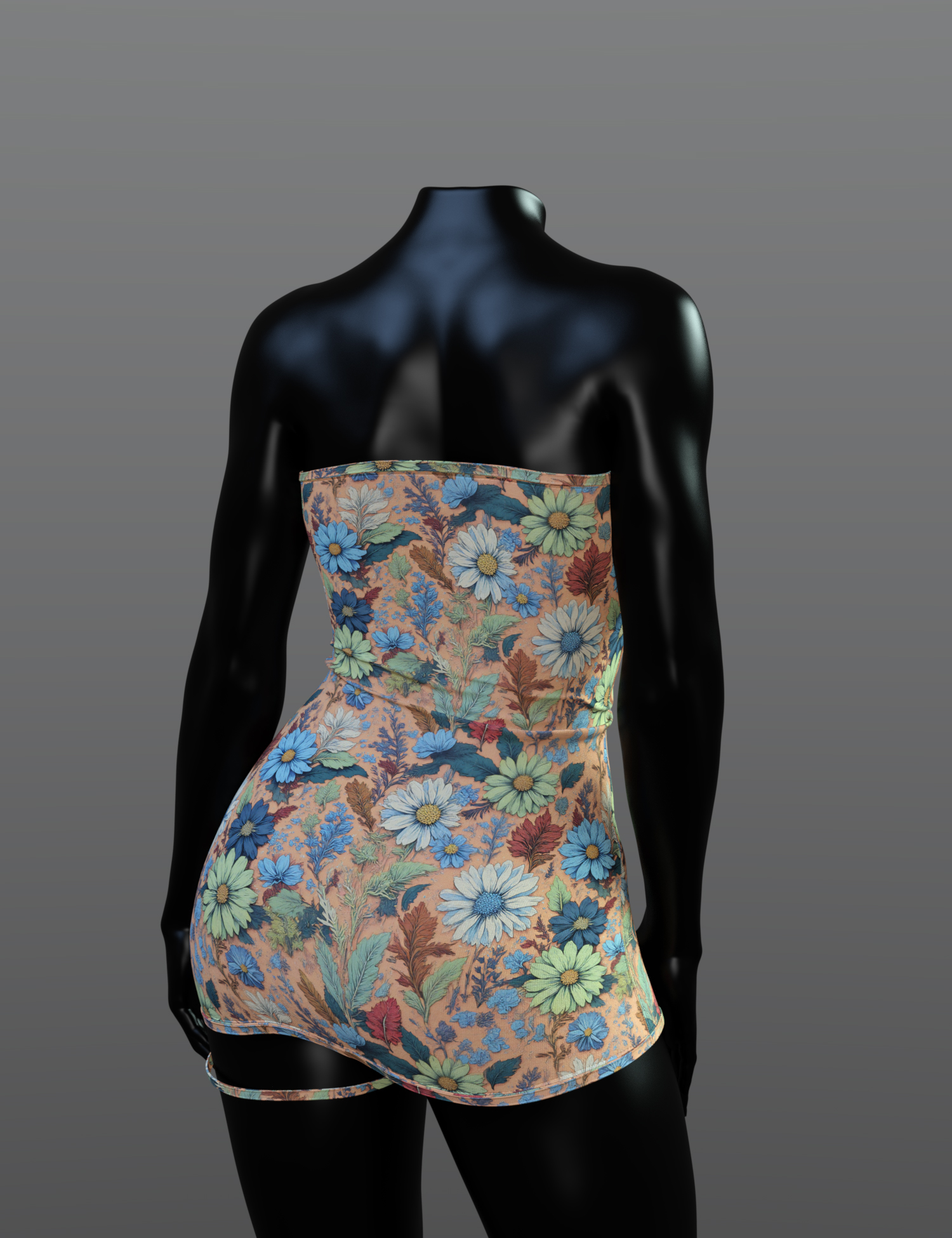 SPR Strap Short Skirt for Genesis 9 | Daz 3D