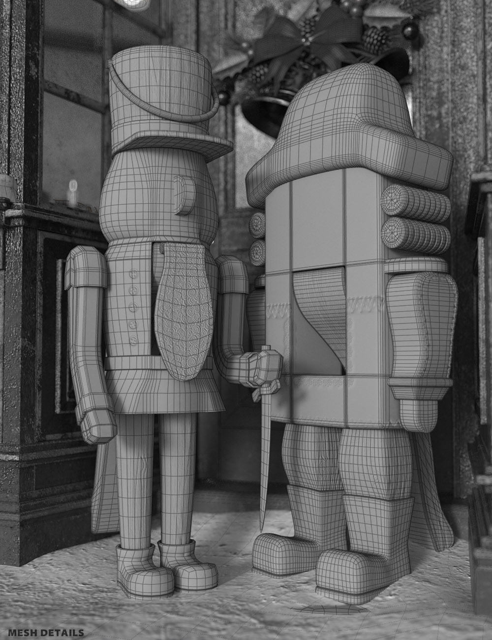 Nutcracker Props | Daz 3D