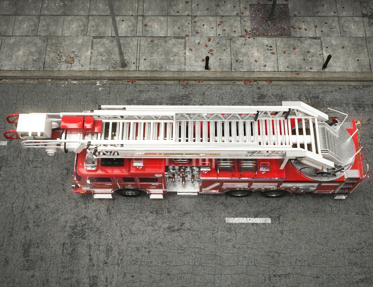 XI Fire Engine | Daz 3D