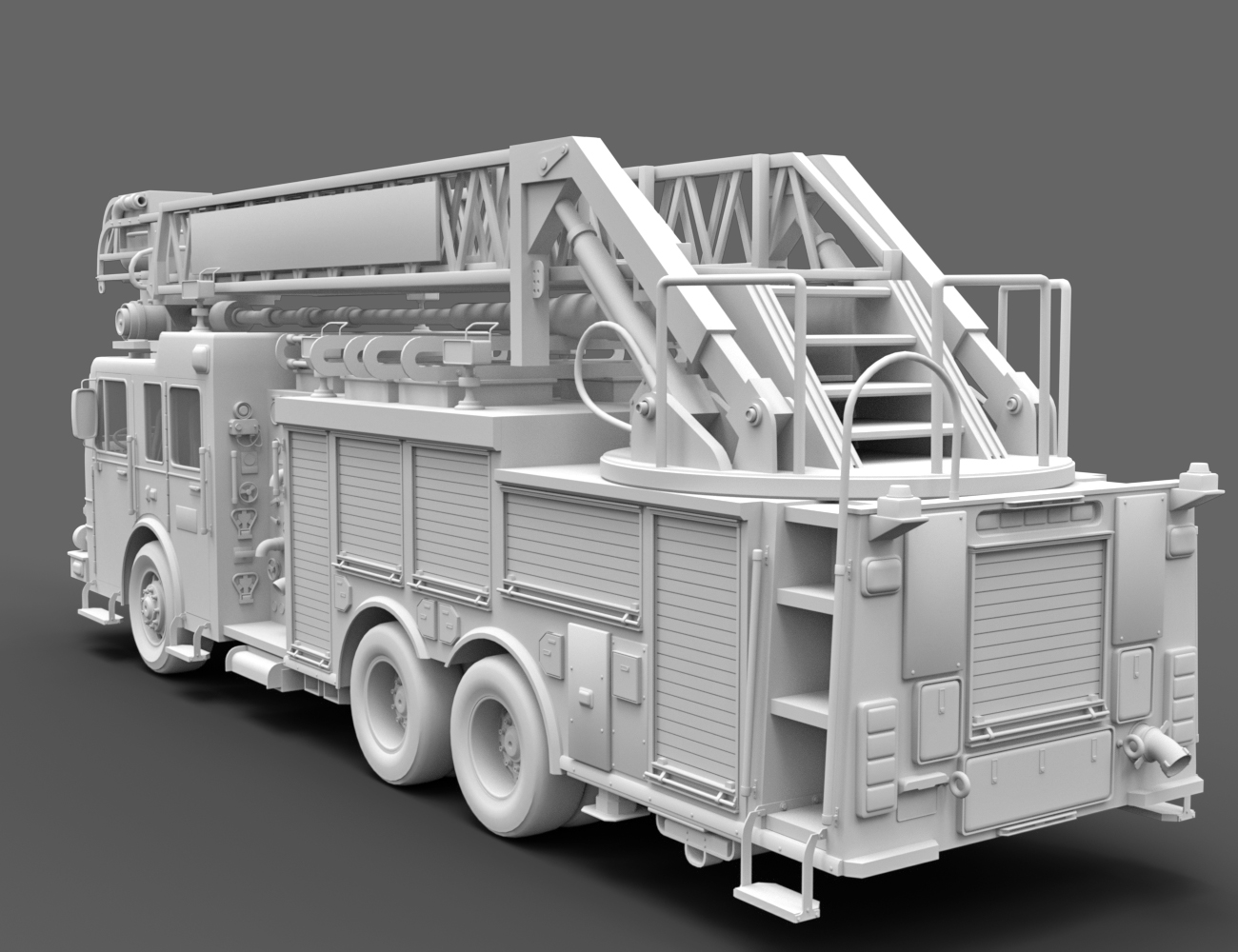 XI Fire Engine | Daz 3D