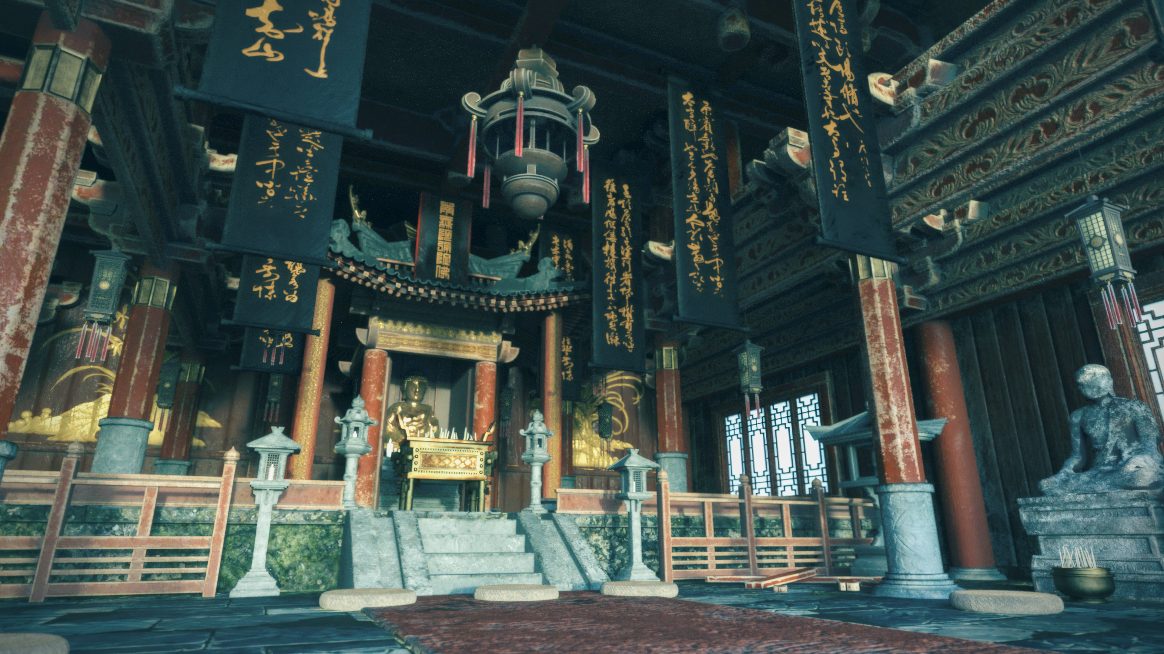 Chinese Temple Interior | Daz 3D
