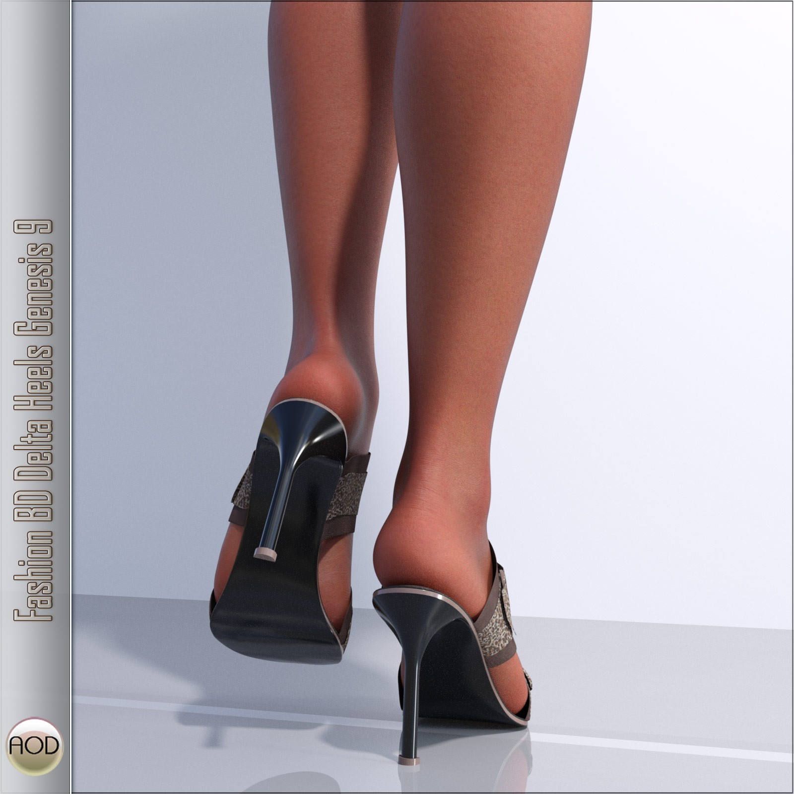 Fashion BD Delta Heels Genesis 9 | Daz 3D