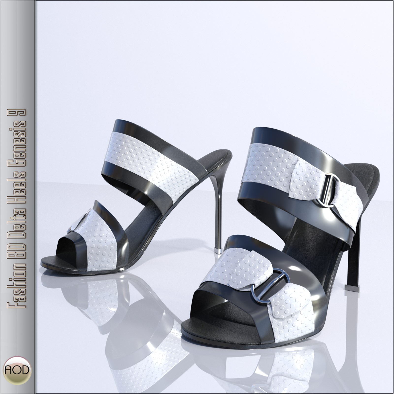 Fashion BD Delta Heels Genesis 9 | Daz 3D