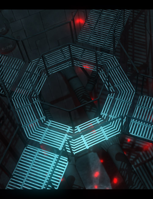 Sci Fi Core Complex | Daz 3D