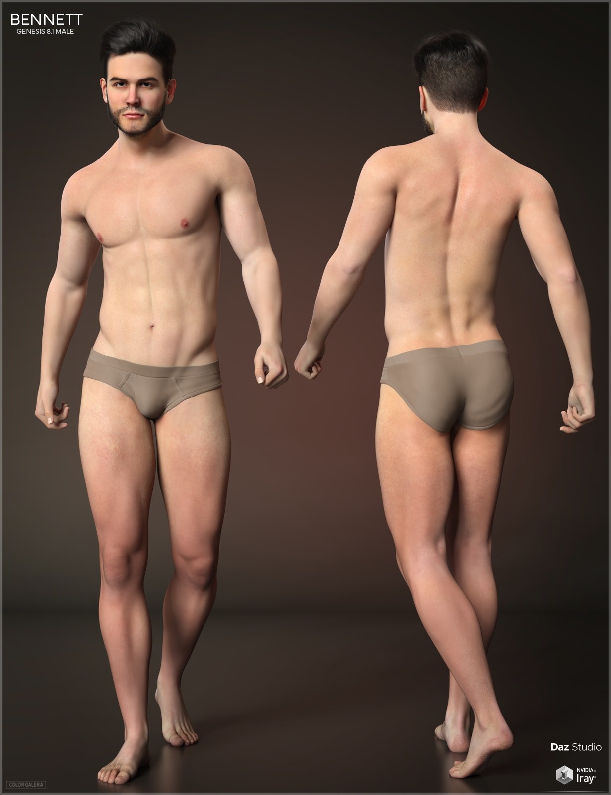 CGI Bennett for Genesis 8.1 Male | Daz 3D