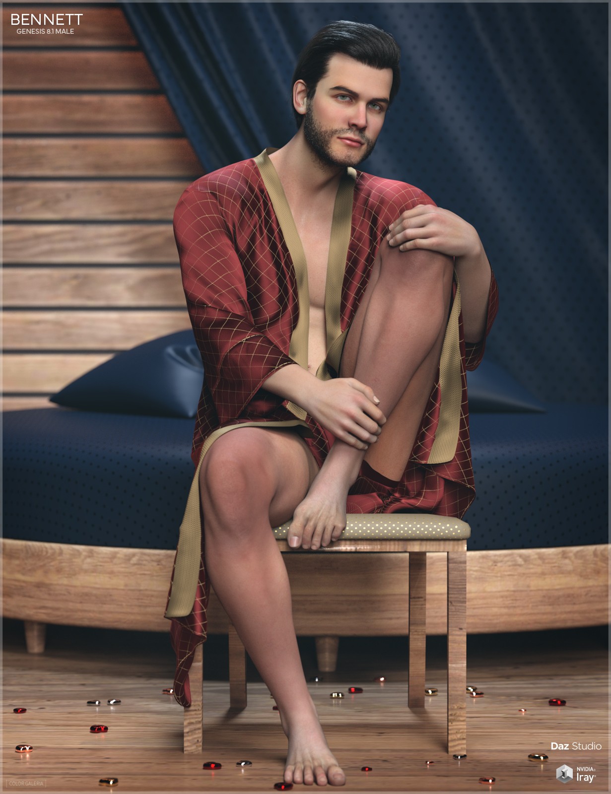 CGI Bennett for Genesis 8.1 Male | Daz 3D