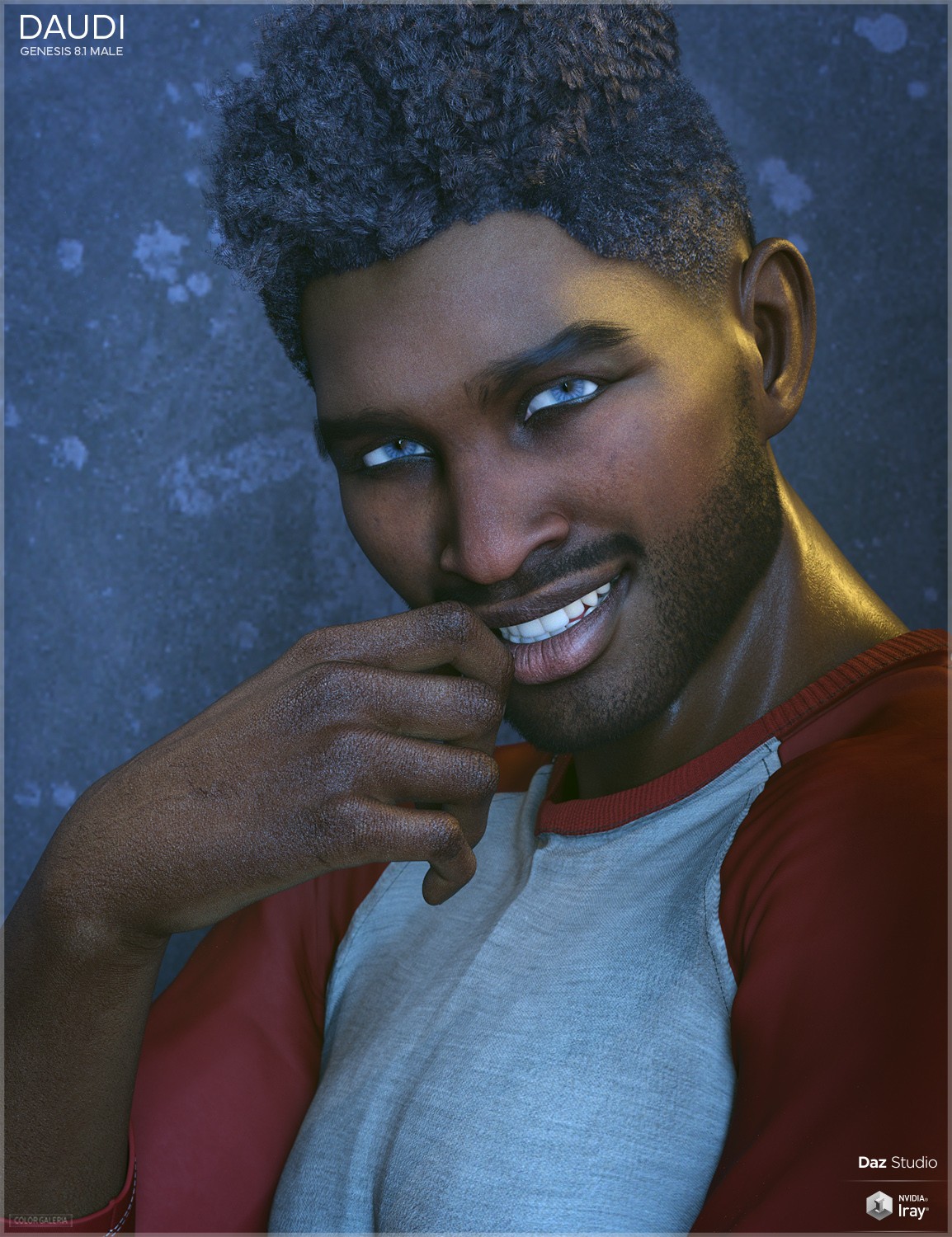 CGI Daudi Genesis 8.1 Male | Daz 3D