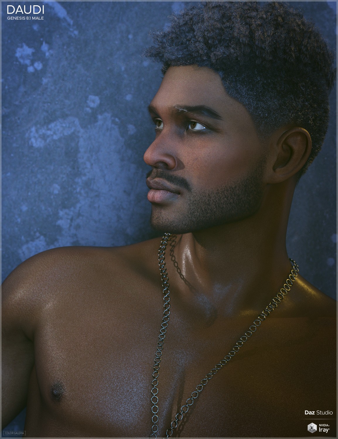 CGI Daudi Genesis 8.1 Male | Daz 3D