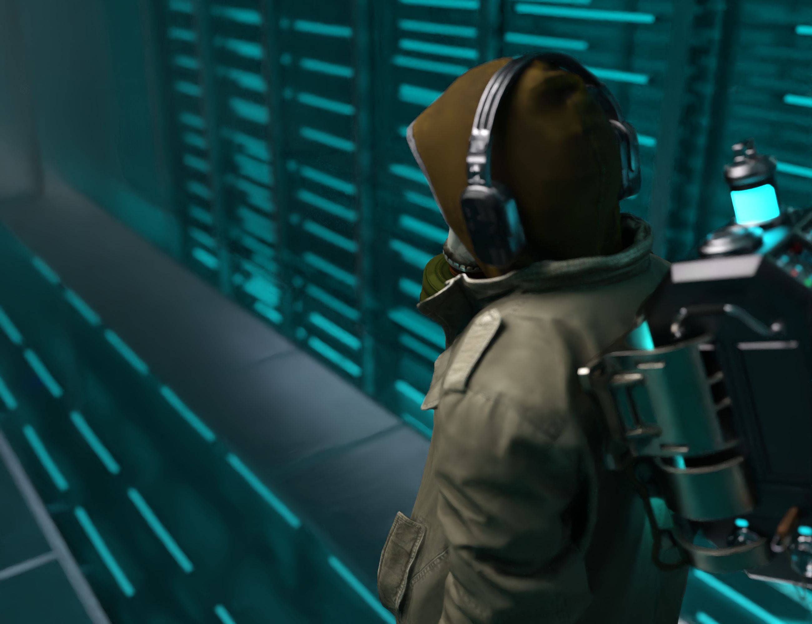 HT Light Corridor The Hive | Daz 3D