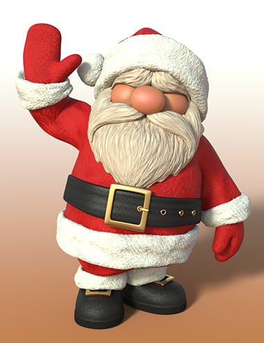 Cartoon Grumpy Santa [Documentation Center]