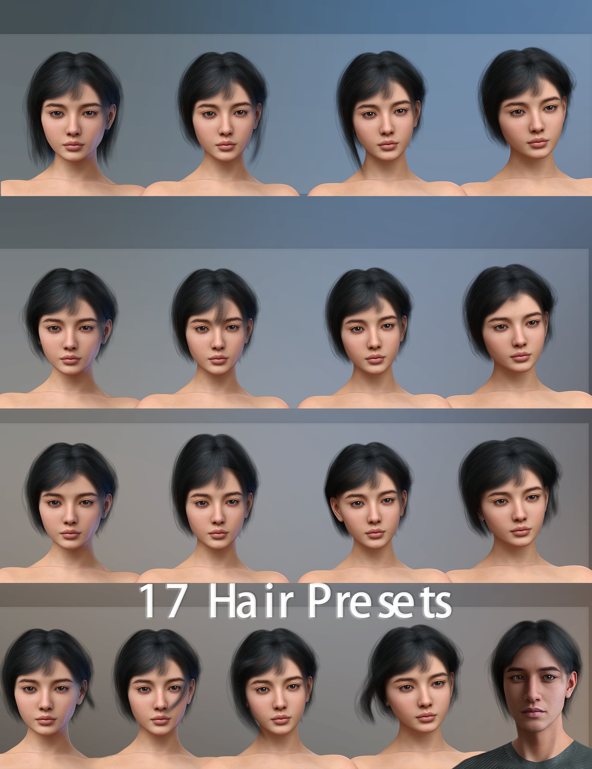 Vo Haru Pro Bundle | Daz 3D