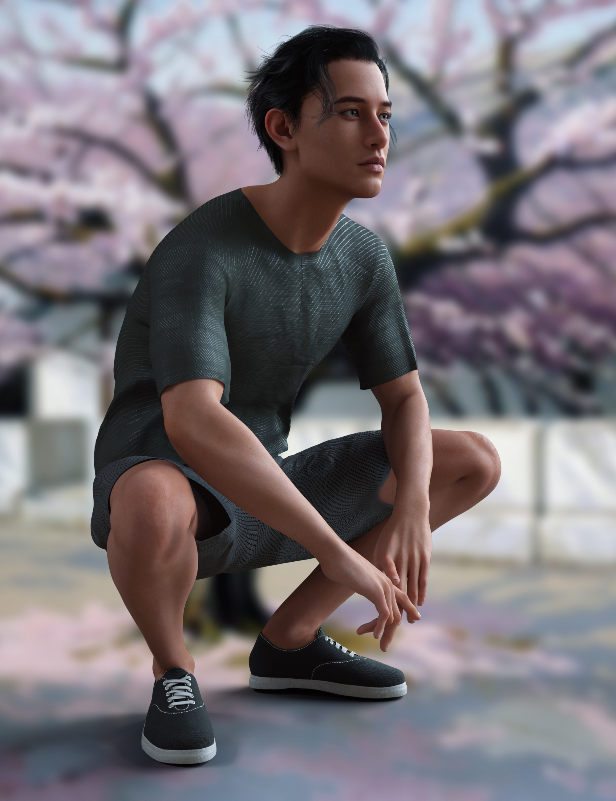 Vo Haru, And Young, and Male,and Male Young HD for Genesis 9 Character ...