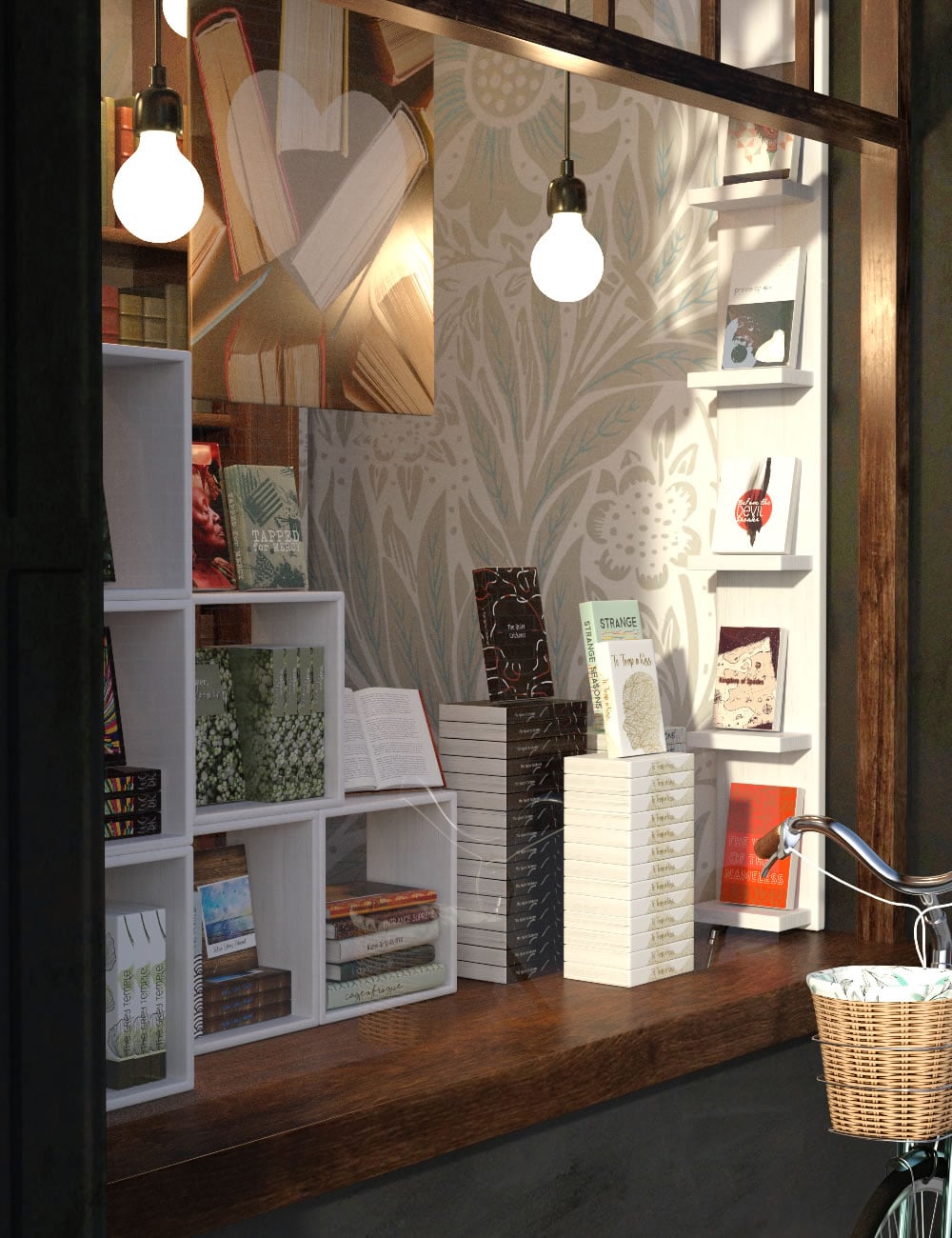 Boutique Front Bookstore | Daz 3D
