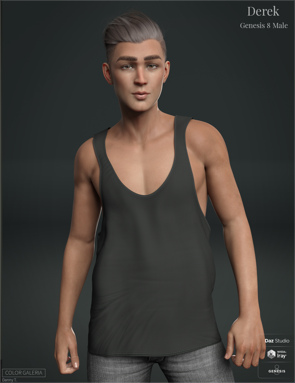 CGI Derek for Genesis 8 Male | Daz 3D