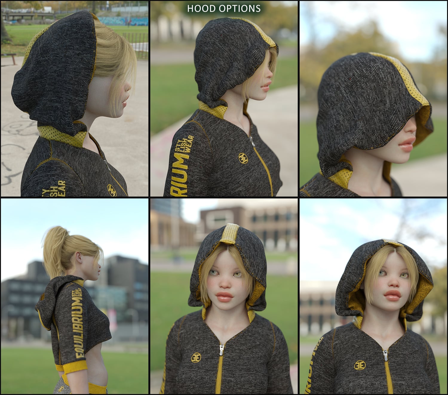 dForce Urban Noise Hz | Daz 3D