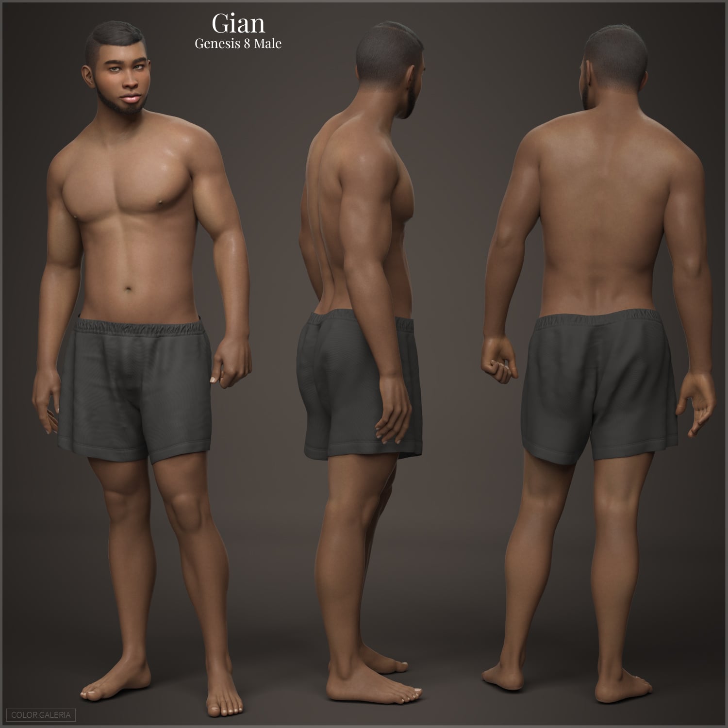 CGI Gian for Genesis 8 Male | Daz 3D