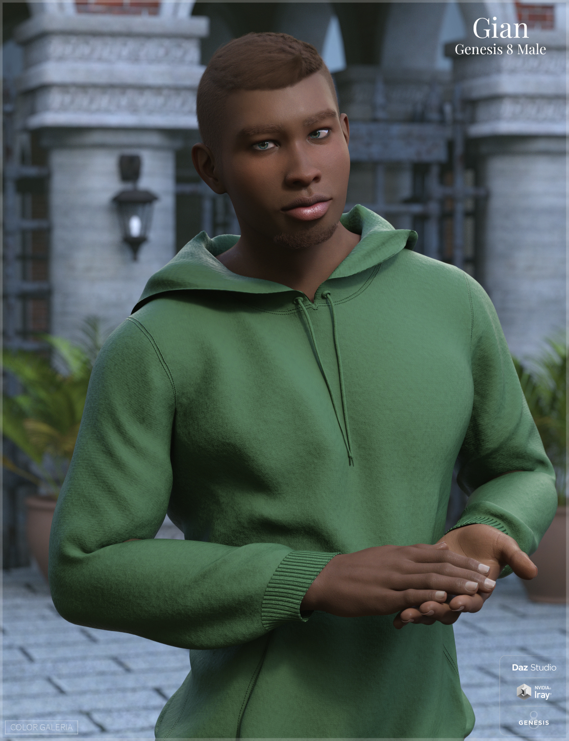 CGI Gian for Genesis 8 Male | Daz 3D