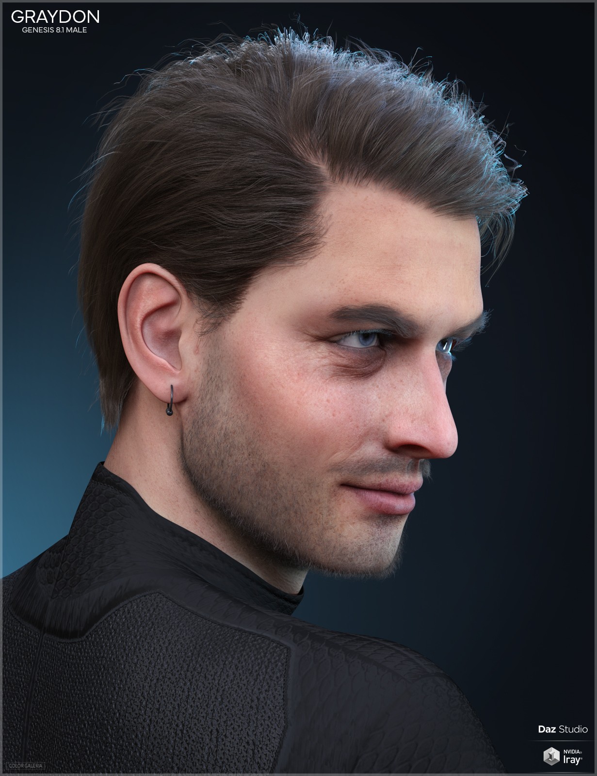CGI Graydon for Genesis 8.1 Male | Daz 3D