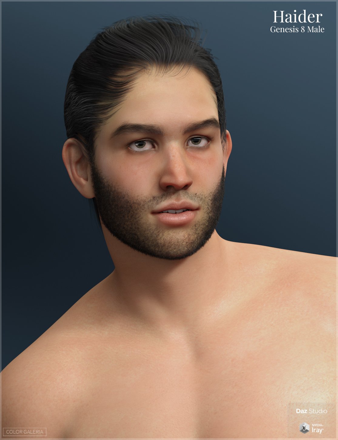 CGI Haider for Genesis 8 Male | Daz 3D