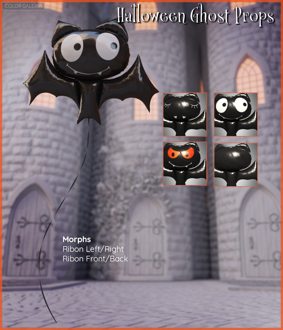 Halloween Ghost Props | Daz 3D