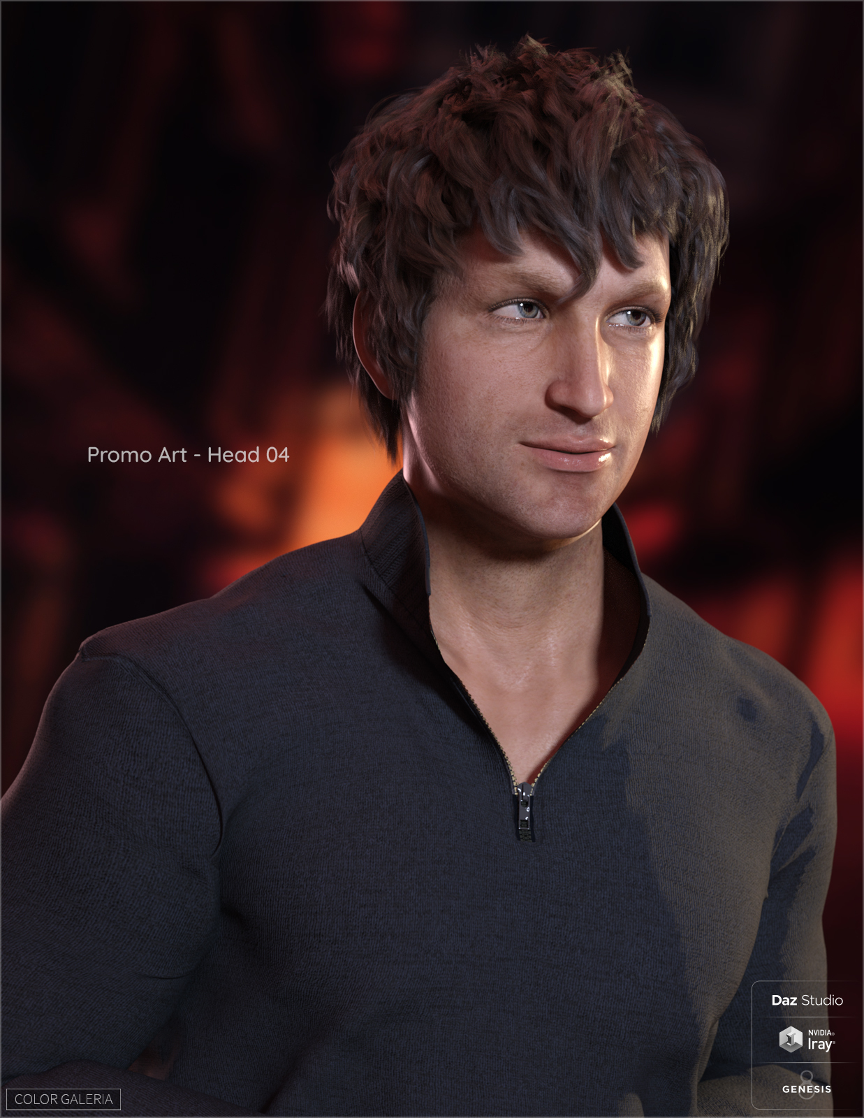 CGI People - Head Morphs for G8M & G8.1M V01 | Daz 3D