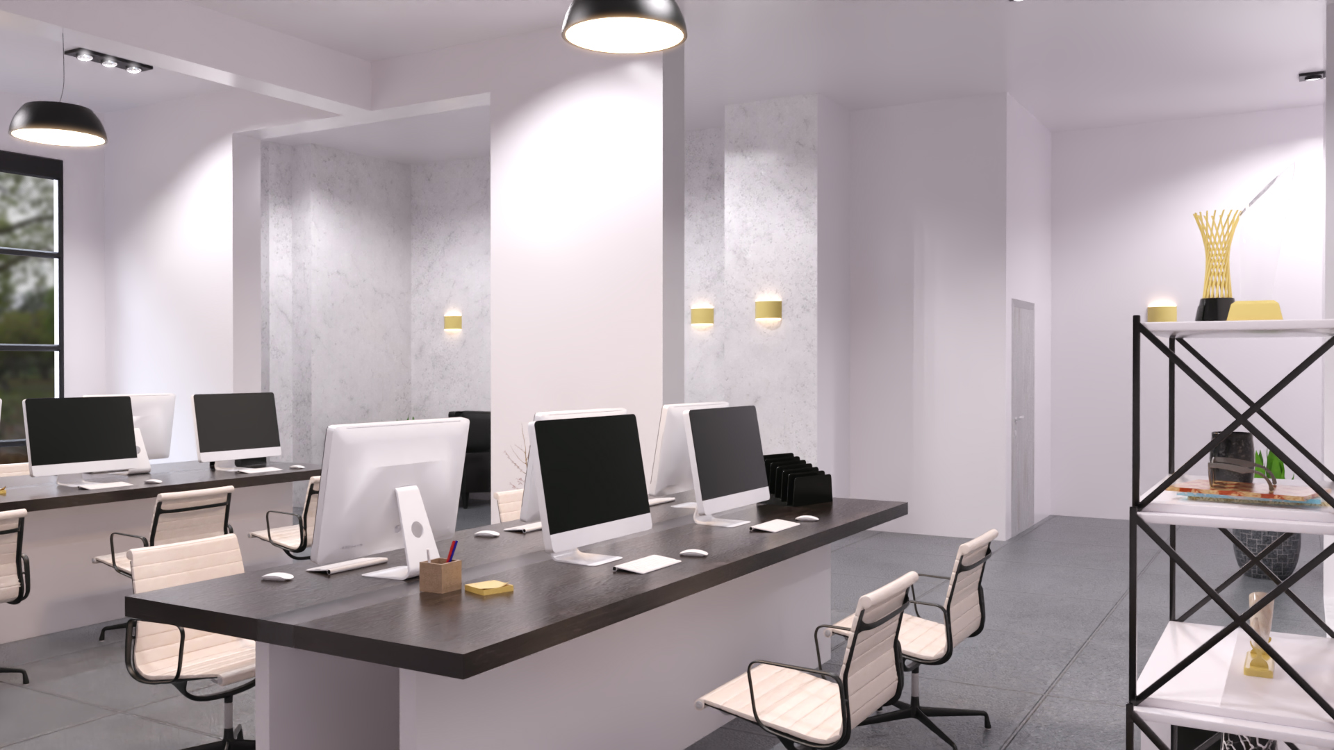 Minimal Office Space | Daz 3D