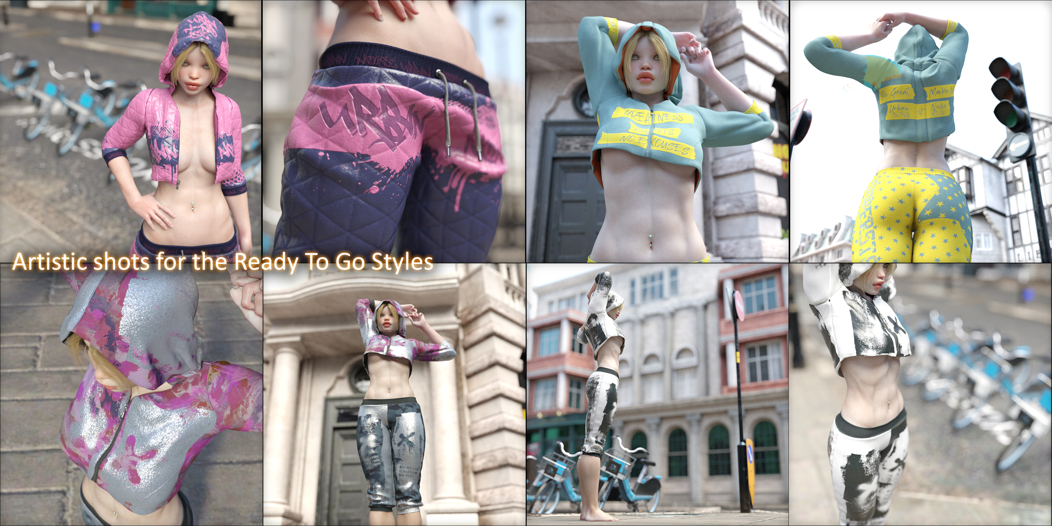 Urban Noise Customize Vol. 1 | Daz 3D