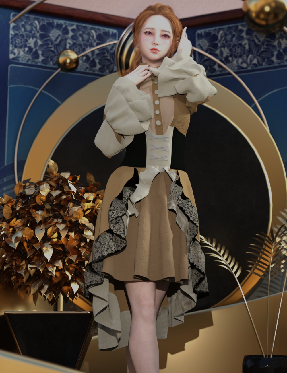 EG Skirt Poses and Qxs Genesis 9 Bundle | Daz 3D