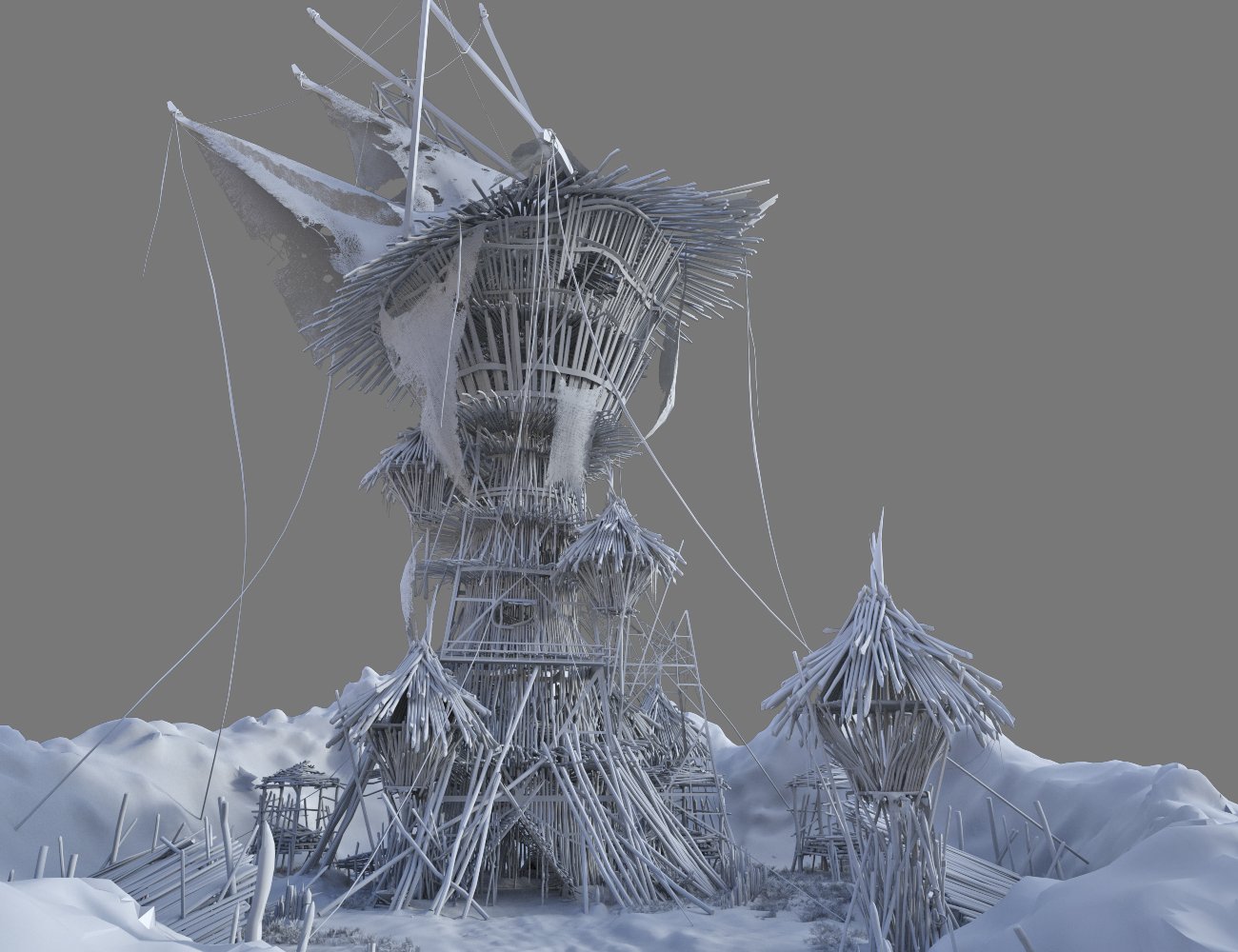 XI Forest Tower | Daz 3D