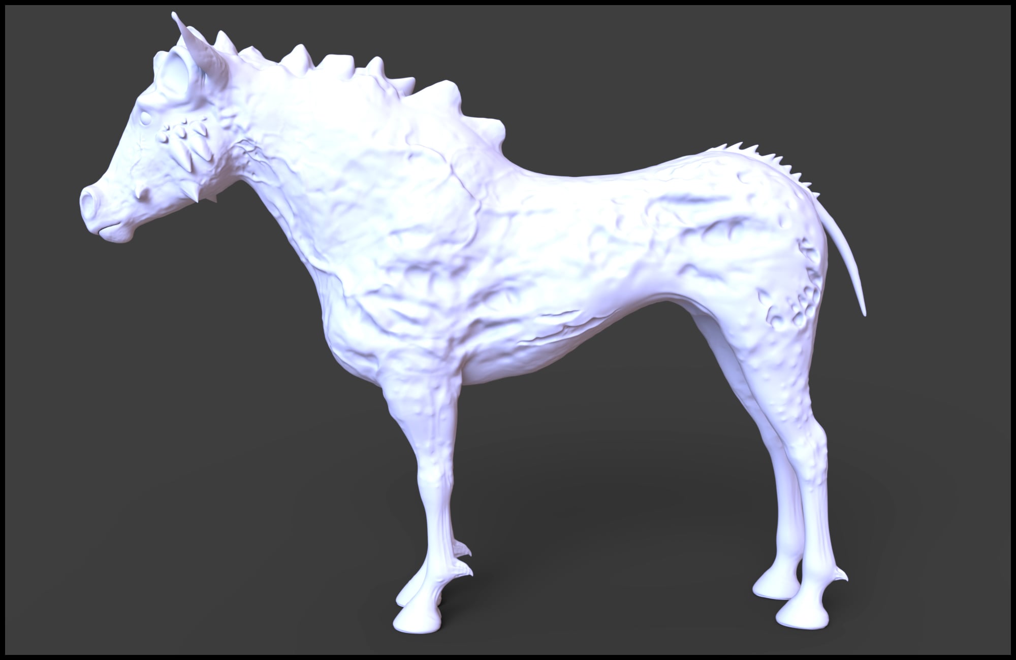 ND Daemon Horse for Daz Horse 3 | Daz 3D
