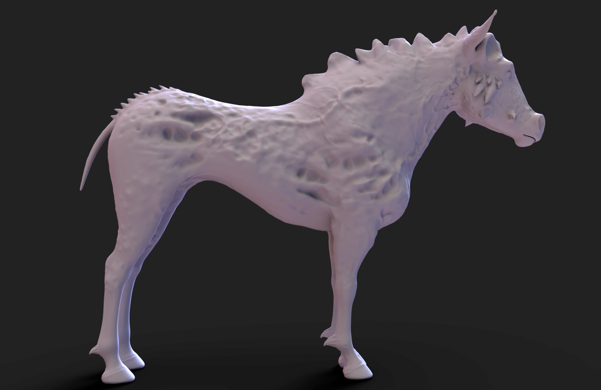ND Daemon Horse for Daz Horse 3 | Daz 3D