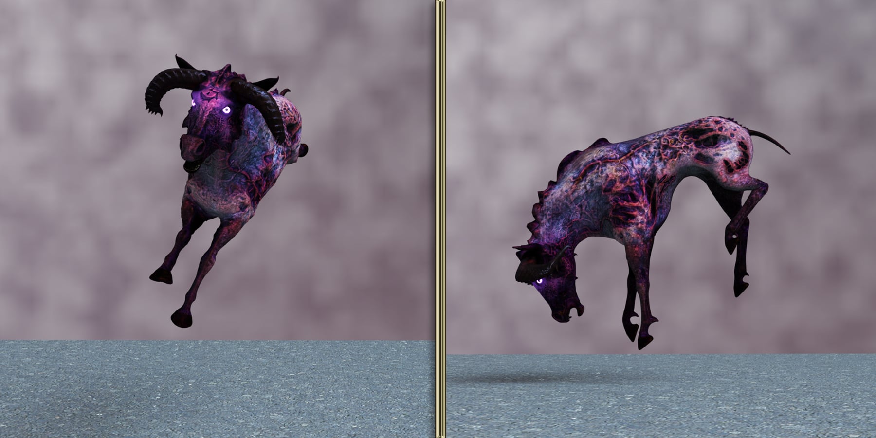 Hellish Ride Poses for ND Daemon Horse | Daz 3D