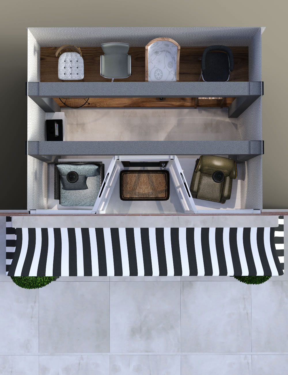 Boutique Front Bundle | Daz 3D