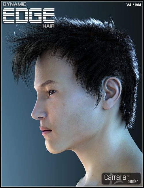 Dynamic Edge Hair | Daz 3D