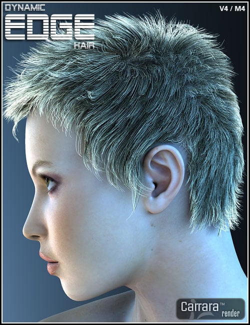 Dynamic Edge Hair | Daz 3D