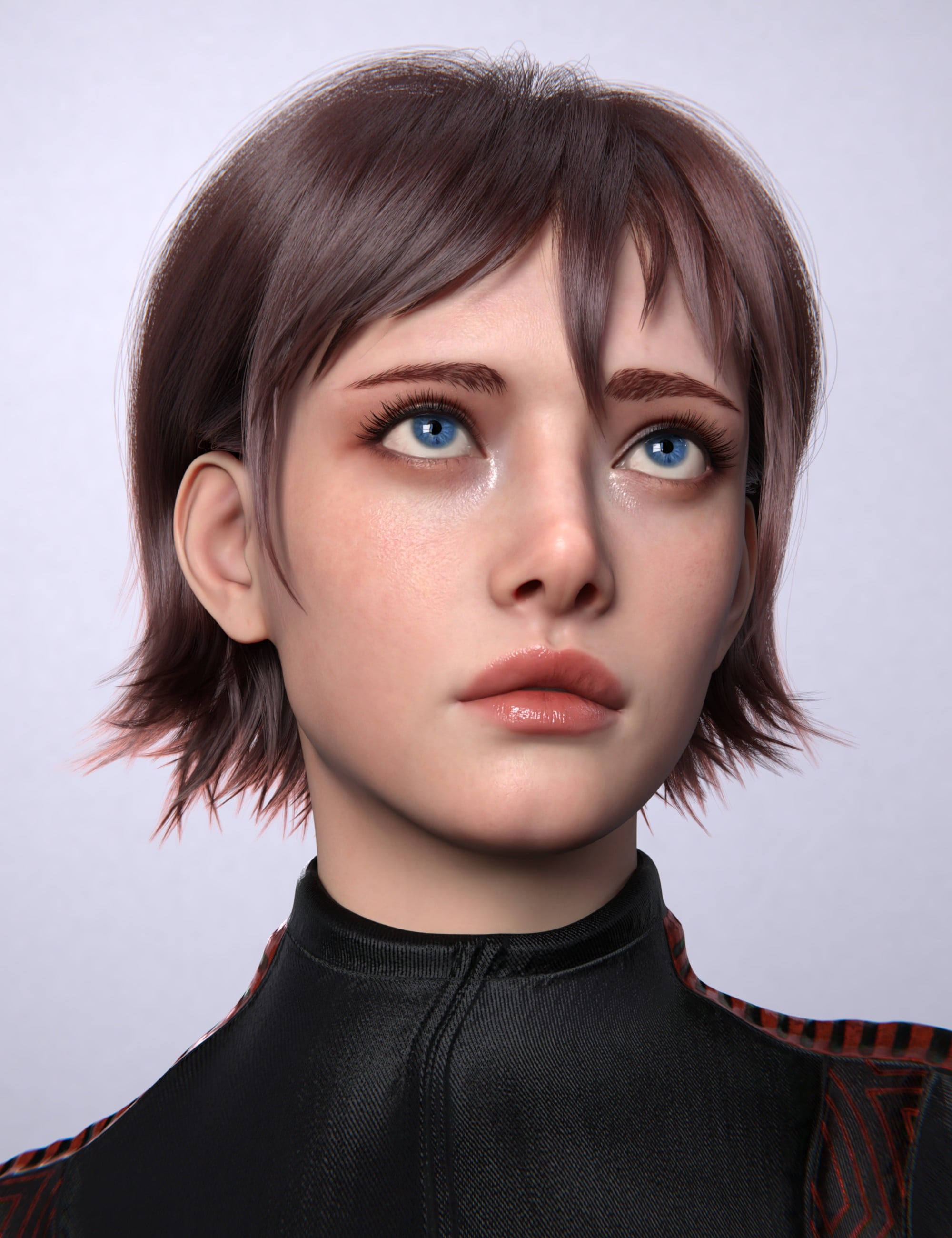 dForce AK Vibrant Hair for Genesis 9 | Daz 3D